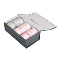 China Green Coated Paper Gift Boxes Packaging Tea Product Magnetic Foldable for sale