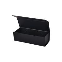 China Black Magnetic Folding Eyewear Packaging Box Rectangle Paperboard for sale