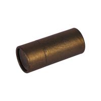 China Sturdy Brown Embossing Cardboard Paper Tube For Essential Oil Packaging for sale
