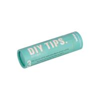 China Green Offset Printing Cardboard Paper Tube Cylinder Packaging Gift Eco - Friendly for sale
