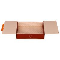 China Art Paper Double Door Cake Gift Box Packaging Magnetic Closure for sale