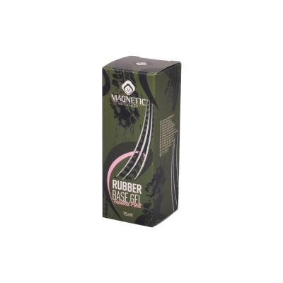 China Art Paper Black Cosmetic Single Boxes Packaging Nail Polish Oil Eco - Friendly for sale