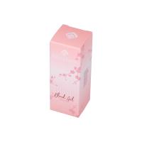 China Coated Paper Pink Cosmetic Box Packaging Blush Embossing Printing for sale