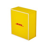 China Book Shape Yellow Paper Box Packaging Gift With Magnetic Lid for sale