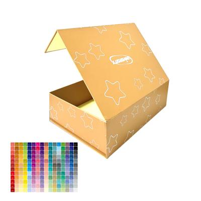 China Customizable Foldable Rigid Paper Box with Customized Printing Luxury Box for Baby Gift for sale