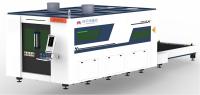 China 1500W 4000W CNC Fiber Laser Cutting Machine IPG MAX 3015 Exchange Table With Cover for sale