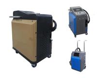 China 1064nm Fiber Laser Cleaning Machine 70W Pulse No Damage Intelligent Descaling for sale