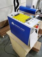 China 50Hz 30W Fiber Laser Engraving Machine for Jewelry Metal Marking Desktop for sale