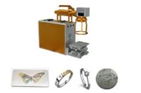 China 60W Fiber Laser Marking Machine 0.15mm Portable Handheld for Gold Jewelry for sale