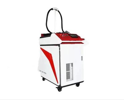 China OEM 8m Handheld Laser Welder 1000W Water Cooling Double Pendulum for Metal Welding for sale