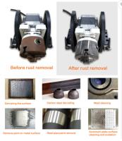 China Fully Enclosed 480W Portable Laser Rust Removal Machine for sale