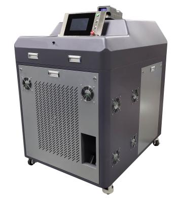 China 100W Pulsed Fiber Laser Cleaning Machine 1064nm Portable Rust Remover AC110V for sale