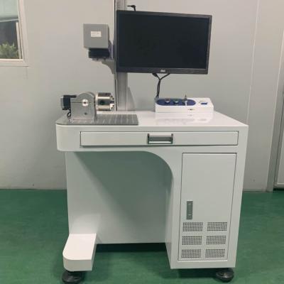 China 5W 355nm UV Laser Engraver for Glass Plastics Ceramics Cold Ablation Marking Machine for sale