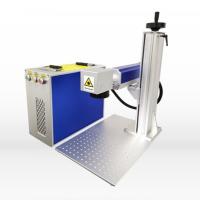 China Portable 30W 50W Fiber Laser Marking Machine for Jewellery Metal Engraving for sale