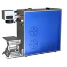 China 50Hz 30W Fiber Laser Engraving Machine for Jewelry Metal Marking Desktop for sale