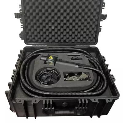 China Fully Enclosed 480W Portable Laser Rust Removal Machine for sale