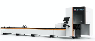 China 6KW Pipe Laser Cutting Machine Auto Focus Chuck Clamping for sale