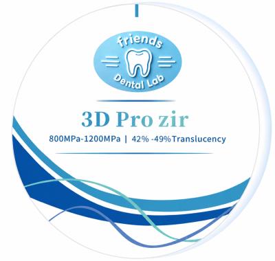 China 3D-Pro Multilayer Zirconia Block for sale