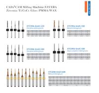 China CAD/CAM Milling Machine-XTCERA Zirconia/Ti/CoCr/Glass/PMMA/WAX for sale
