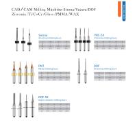 China CAD/CAM Milling Machine-Sirona/Yucera/DOF Zirconia/Ti/CoCr/Glass/PMMA/WAX for sale