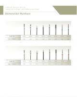 China Diamond Bur Multilayer for sale