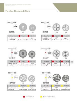 China Flexible Diamond Discs for sale