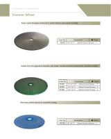 China Dental Fiberglass Steel Base Plaster Trimmer Wheels For Gypsum Model Trimming for sale