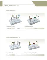 China Zirconia Lithium Disilicate Dental Lab HP Grinding Polishing Solution Kit Sets for sale