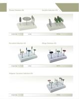 China Dental Lab HP Plaster Acrylic Alloy Porcelain Polymer Ceramic Grinding Polishing Solution Kits for sale