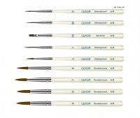 China Dental Lab Porcelain Build-Up Opaque Staining Brush Full Size Kit for sale