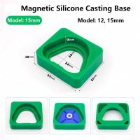 China Dental Magnetic Silicone Casting Base for Stone Model Fabrication for sale