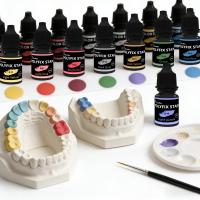 China Polyfix Stain Dental Aesthetic Resin Shading Complete Kit for sale