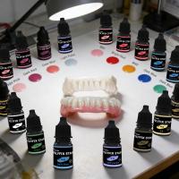 China Polyfix Stain Dental Aesthetic Resin Shading Complete Kit for sale