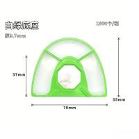 China Dental Lab Split Model Base System – Stable Flat Adhesive Denture Casting Model Plate for sale