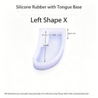 China Dental Impression Base Tray – Silicone Rubber Dental Model Base for Gypsum Casting Workflow for sale