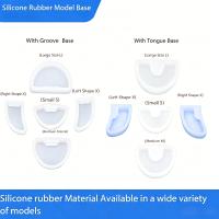 China Dental Impression Base Tray – Silicone Rubber Dental Model Base for Gypsum Casting Workflow for sale