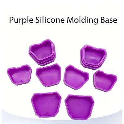 China Dental Silicone Casting Mold Box – Multi Shape Dental Model Base for Laboratory Applications for sale