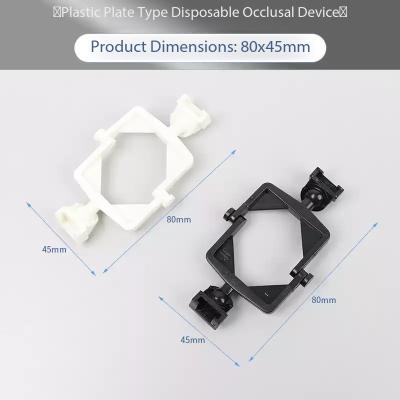 China Dental Plastic Bite Registration Frame for Stable Model Fixation in Dental Laboratories for sale
