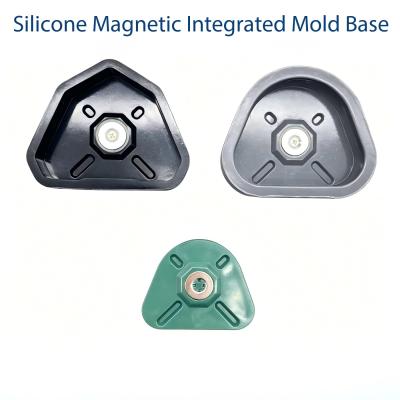 China ental Magnetic Split Model Base Silicone System for Accurate Gypsum Casting for sale
