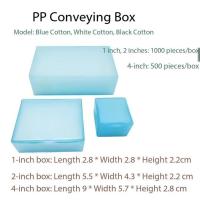 China Dental PP/PS Storage Box with Sponge – 1/2/4 Inch Denture Transport Container for Lab Use for sale
