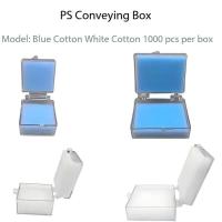 China Dental PP/PS Storage Box with Sponge – 1/2/4 Inch Denture Transport Container for Lab Use for sale