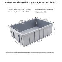 China Quare Dental Model Turnover Box For Lab Storage And Workflow Management for sale