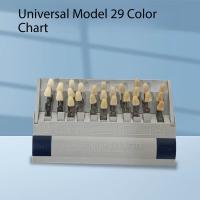 China VITA Classical A1-D4 + Bleached Shades M1-M3 29-Color Dental Shade Guide — Professional Tooth Shade Selector for Porcelain Veneers, Crowns, Bridges, Implants & Composite Restorations for sale
