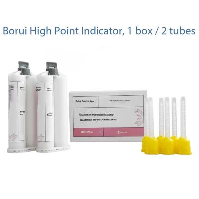 China Addition Curing Silicone Dental Impression Material Borui Complete VPS System Super Fluid Ultra Light Body Light Body Heavy Body and Margin Correcting Putty for Fixed Prosthodontics Crown Bridge and for sale