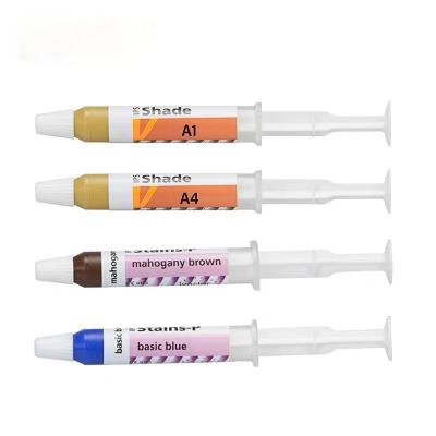 China Ivoclar IPS Classic V Shade Metal Ceramic Powder Stain Glaze System Dental Lab PFM Crown Bridge for sale
