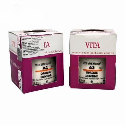 China VITA Industrial VMK Master Opaque Dentine Porcelain Powder 50g A1-D4 Dental Factory Bulk for sale