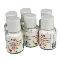 China VITA AKZENT PLUS Staining Powder 3g ES01-ES14 BS01-BS05 Dental Ceramic Characterization for sale
