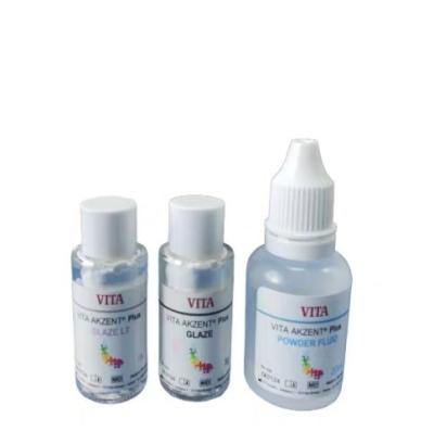 China VITA Industrial AKZENT PLUS Glaze Powder 5g High Low Temp Glaze Liquid 20ml for sale