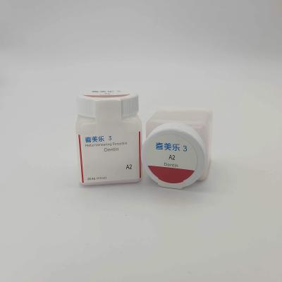 China XIMEILE Metal Ceramic Powder 28.4g Dental Metal Porcelain Powder for sale