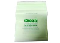 China Compostable ziplock Biodegradable Reseal Bags EN13432 Certified for sale